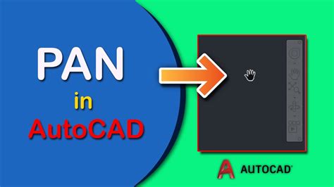how to pan in autocad drawings youtube