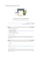 Understanding HTML Fundamentals Module One Quiz Course Hero