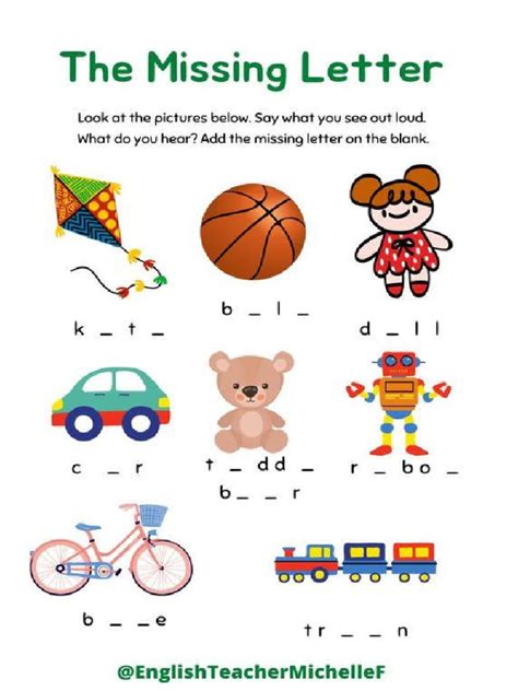 Toys Exercise Grade 1 Pdf