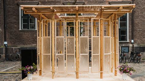 Softspace Digital Surrounds Chart Art Fair Pavilion With Bioplastic Doors