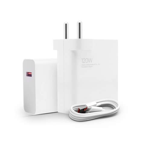 Chargers - Xiaomi 120W Wall Charger & Cable Combo (White) for sale in ...