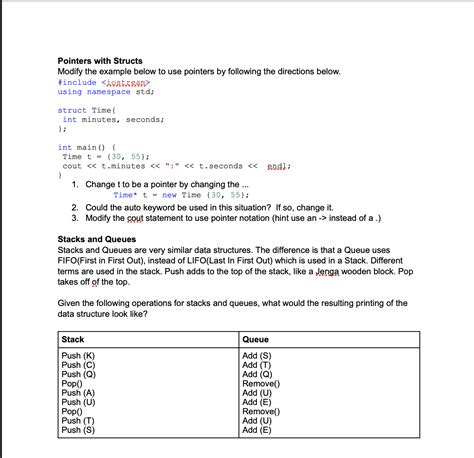 Solved C ﻿coding Answer The Questions Given In The