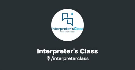 Interpreters Class Instagram Facebook Linktree