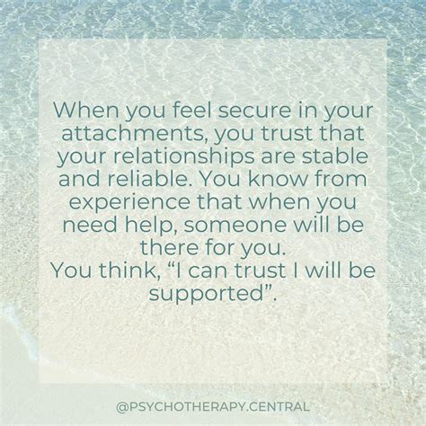 The Mindset Of Secure Attachment