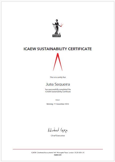 Sustainabilityprofessional Tcfd Icaewsustainability Julia Sequeira