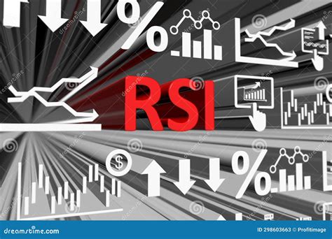 rsi concept blurred background 3d stock illustration illustration of