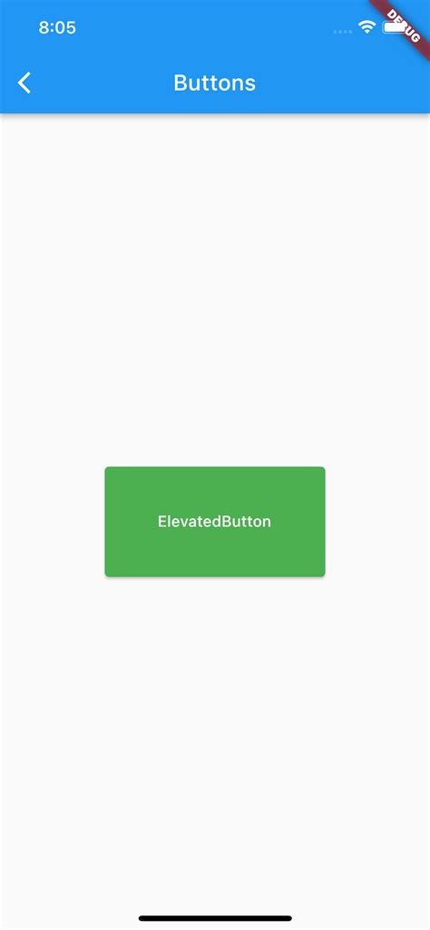 Flutter Button