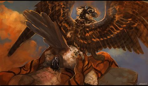 Rule 34 2016 Anthro Anus Avian Beak Bird Black Fur Black Penis Black Stripes Brown Feathers