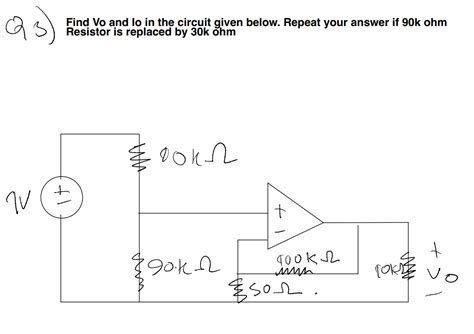 solved q3 ﻿find vo and io in the circuit given below