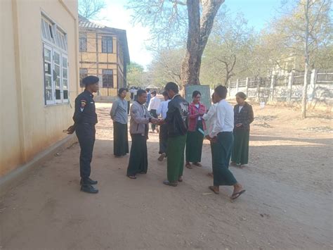 တောင်သာမြို့နယ်တွင်၂၀၂၄ ခုနှစ်၊ တက္ကသိုလ်ဝင်စာမေးပွဲကို ဒုတိယနေ့ အင်္ဂလိပ်စာဘာသာရပ်အား ကျောင