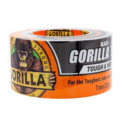 Gorilla Black Tape Tough Double Thick Adhesive Gorilla Glue