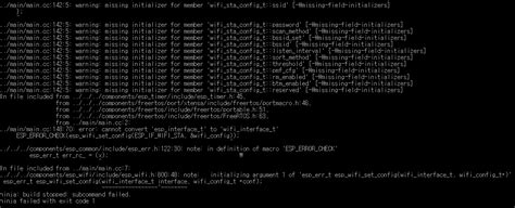 Activesta Mode Build Error Maincc14870 Error Cannot Convert Espinterfacet To Wifi