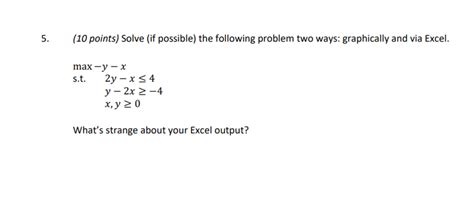 solved 5 10 points solve if possible the following