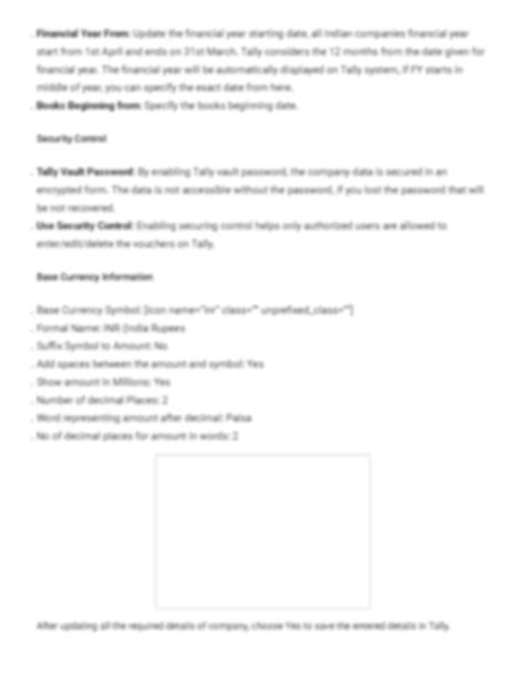 Solution How To Create Company In Tally Setting Up Of Company In Tally