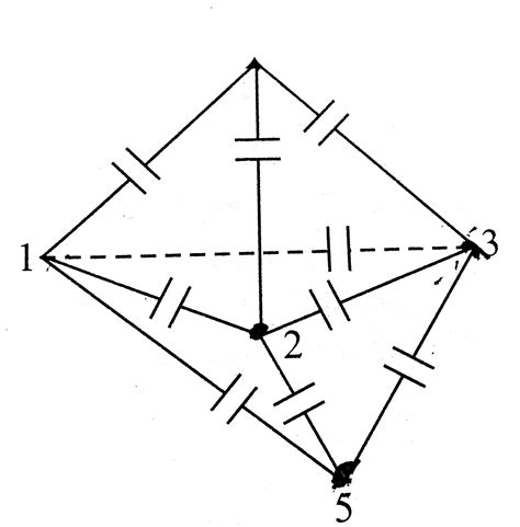Each Capacitor Has Cpacitance C The Equivalent Capacitance Between And Is