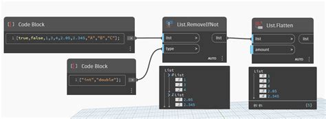 Listfilter Filter Numbers Revit Dynamo