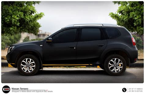 Nissan Terrano Matte Black Wrap IDE Autoworks