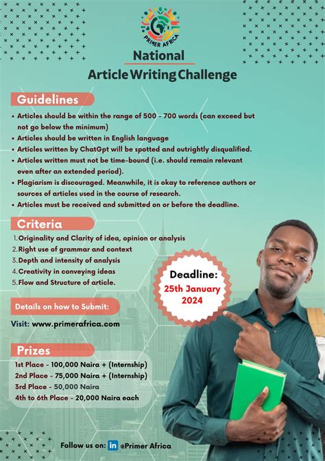 Musa Adamu Alkassim On Linkedin Undergrads Seize The Pen And Showcase Your Literary Prowess