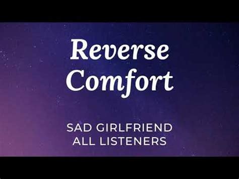 ASMR Reverse Comfort for Girlfriend (F4A) Roleplay Crying Cuddles Overwhelmed I Love You - YouTube