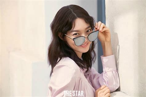 Shin Min Ah Highlights Her Glasses In A Photoshoot With The Star