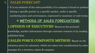 Demand Measurement Sales Forecasting PPTX