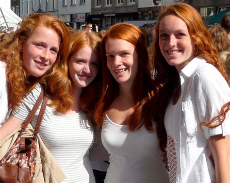 Group Picture Irish Redhead Redheads Redhead