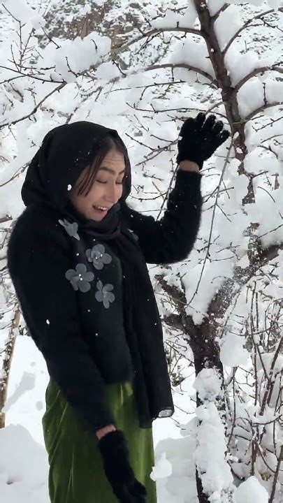 برف امروز تایلوم جاغوری😍jaghori Afghanistanbutifulsnowwhite