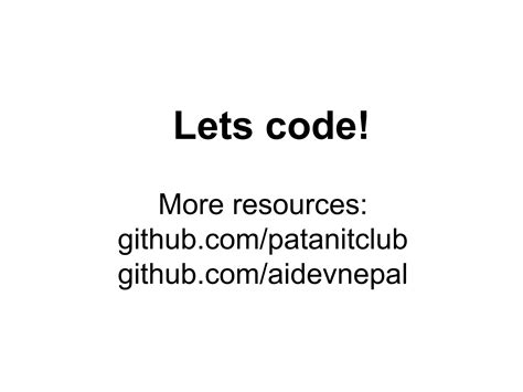 Basics Of Python And Intro To Machine Learning Pptx