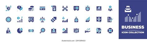 차트 및 다이어그램 아이콘 컬렉션입니다 이중톤 스톡 벡터로열티 프리 2269434193 Shutterstock