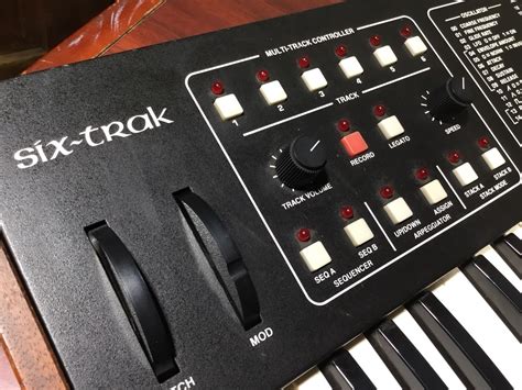 matrixsynth sequential circuits six trak analog synthesizer