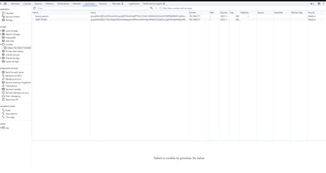 Javascript Wingetallresponseheaders Exists Cookie Value But Not In The Web Browser