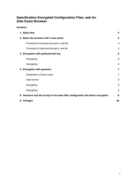 Specification Seb Configuration V15 Pdf