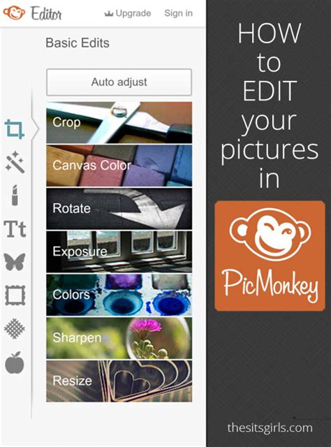 How To Edit Pictures Photo Editing PicMonkey Tips