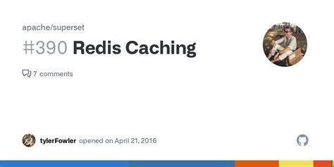 Redis Caching Issue Apache Superset GitHub