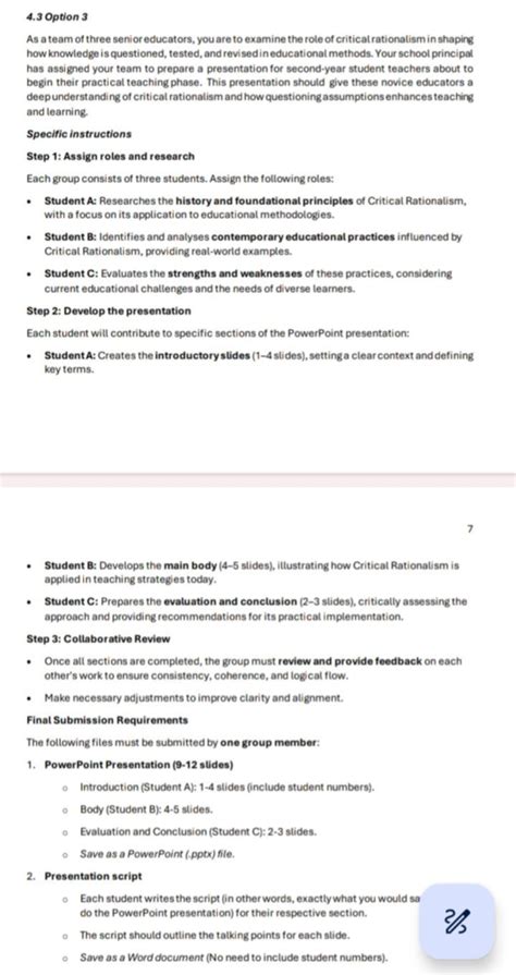 Utew 311 Assignment 1 4 Option 3 As Ateam Of Three Senior Educators