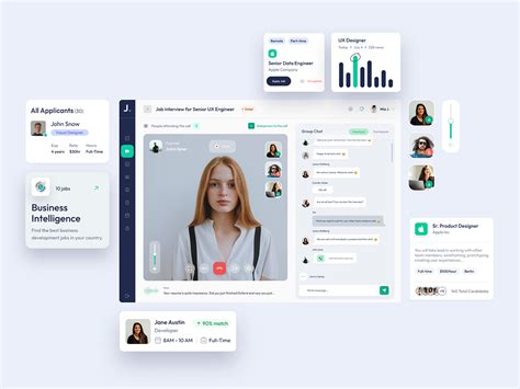 job interview platform by brightscout on dribbble