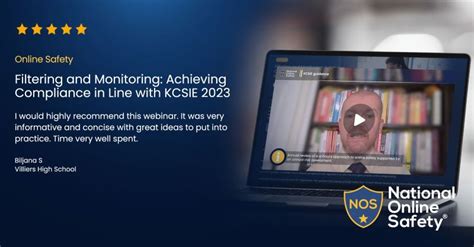 A Five Star Review For Our Filtering And Monitoring Achieving Compliance In Line With Kcsie