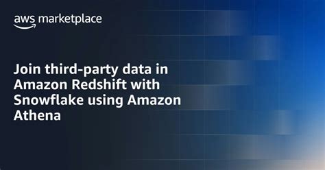 Amazon Redshift Aws Marketplace