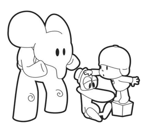 Pocoyo Printable Coloring Pages At Getdrawings Free Download