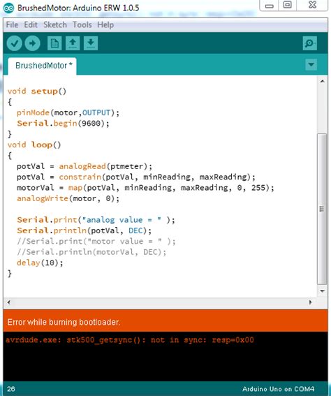 Sketch Upload Error Avrdude Stk500getsync Not In Sync Resp0x00