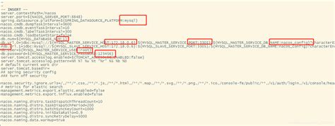 docker下安装nacos 并使用mysql数据库 docker安装nacos镜像 并使用mysql csdn博客