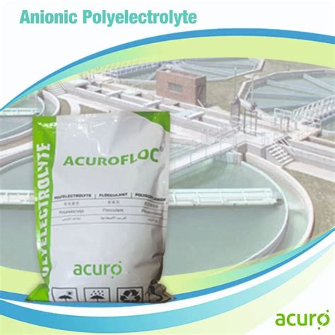 Anionic Polyelectrolyte White Packaging Size 10kg Grade Standard