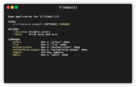 Cli Command Line Interface Library It Global Cli