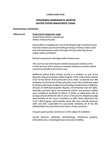Judge Marianne Bowler Pdf Prosecutor Alternative Dispute Resolution