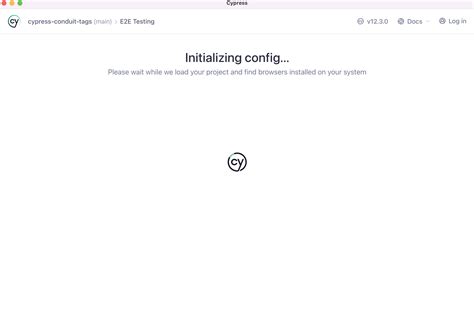 Cypress Does Not Load E2e Project If Baseurl Is Not Answering · Issue
