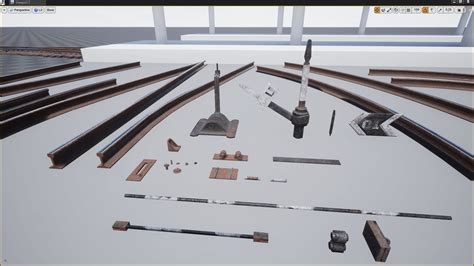 在道具创建的rails 虚幻引擎商城