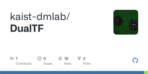 GitHub Kaist Dmlab DualTF