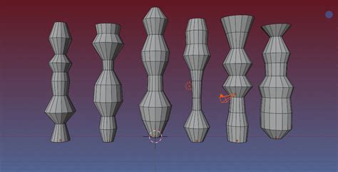 Python How To Create Cylinder With Varying Radius At Different Height