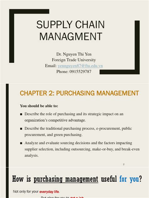 supply chain managment chap 2 4 5 pdf inventory procurement