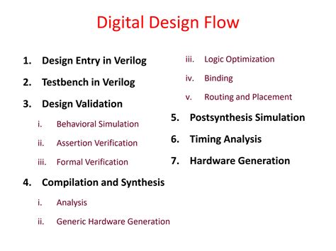SOLUTION Unit Digital System Design Automation With Verilog Studypool